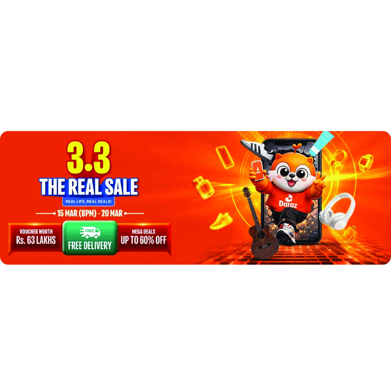 Major discounts and voucher offers announced in Daraz ‘The Real Sale ...