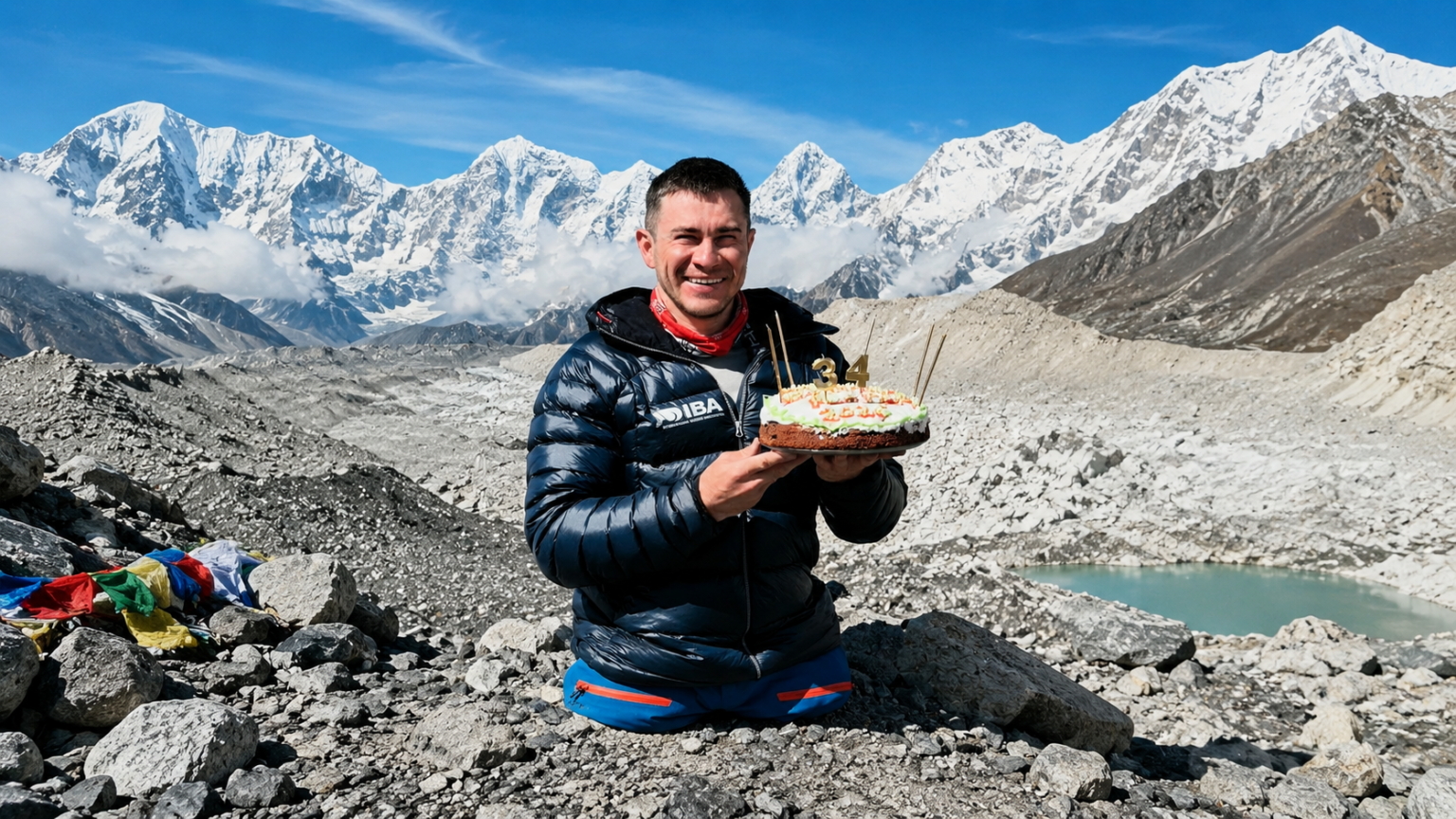 Russian Climber Rustam Nabiev Summits Everest Using Only His Hands - N O W